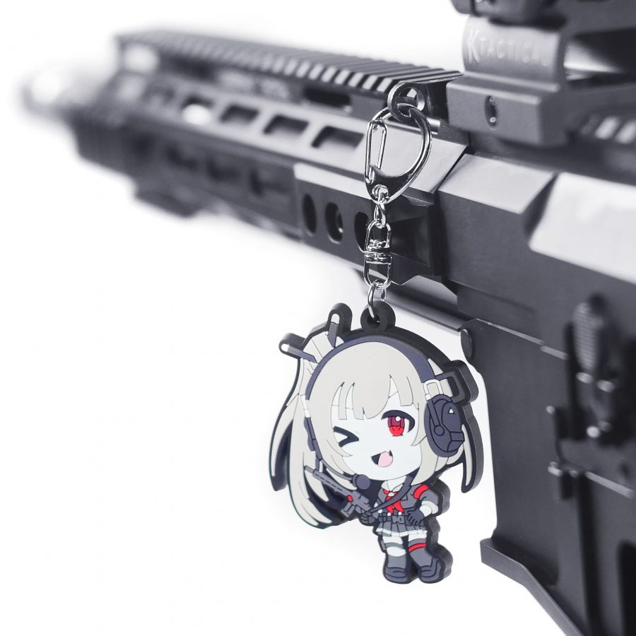 Charm Mount Tactical Keychain Gun Rail Accessory Decorative BLACK ...