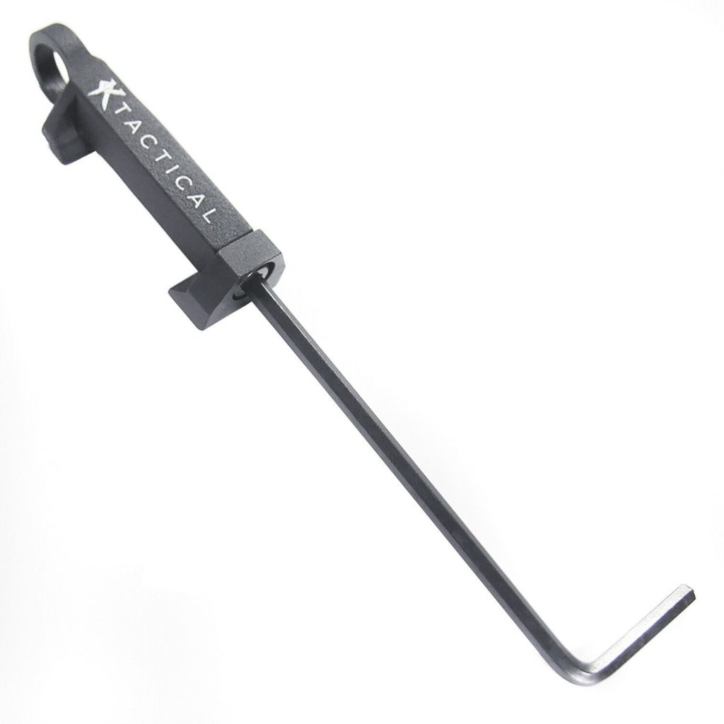 Charm Mount Tactical Keychain Gun Rail Accessory Decorative BLACK ...