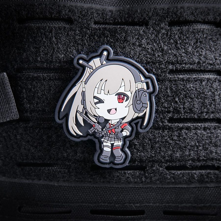 Tactical Anime Girl Waifu Kawaii PVC Patch Hook and Loop – KTactical ...