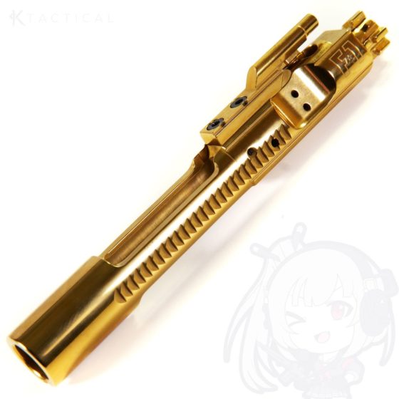Cryptic Mystic GOLD BCG 223 / 556 Bolt Carrier Group Direct Impingement ...