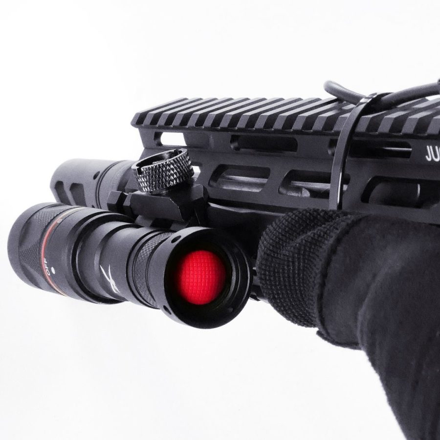 Rail Mount Weapon Light with Large Pressure Pad and Back Button ...