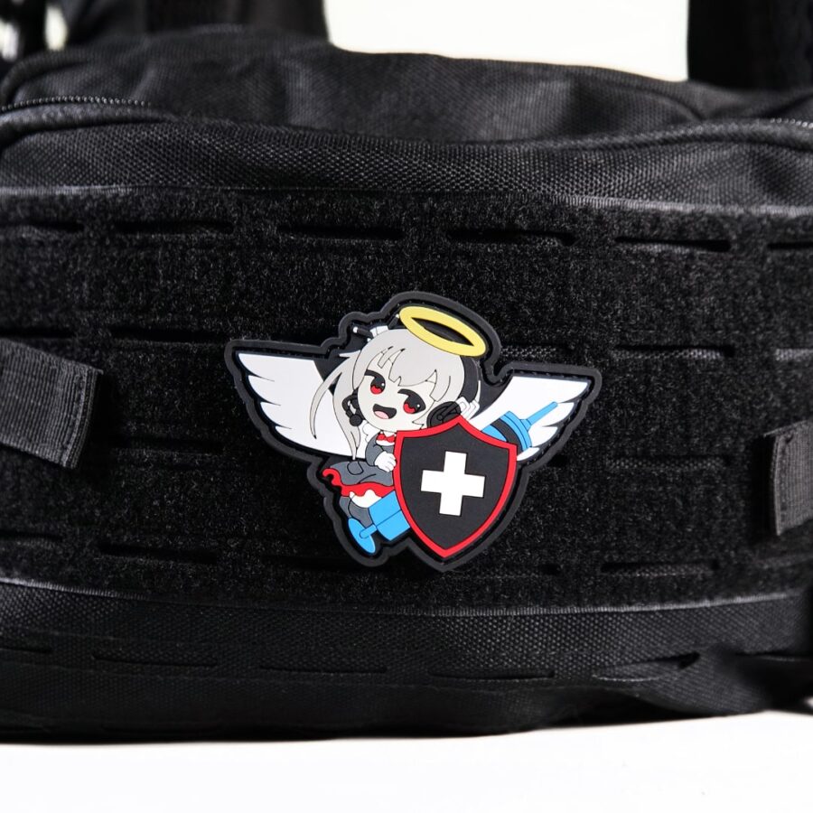 Tactical Anime Girl Waifu Kawaii PVC Patch Hook and Loop – KTactical ...