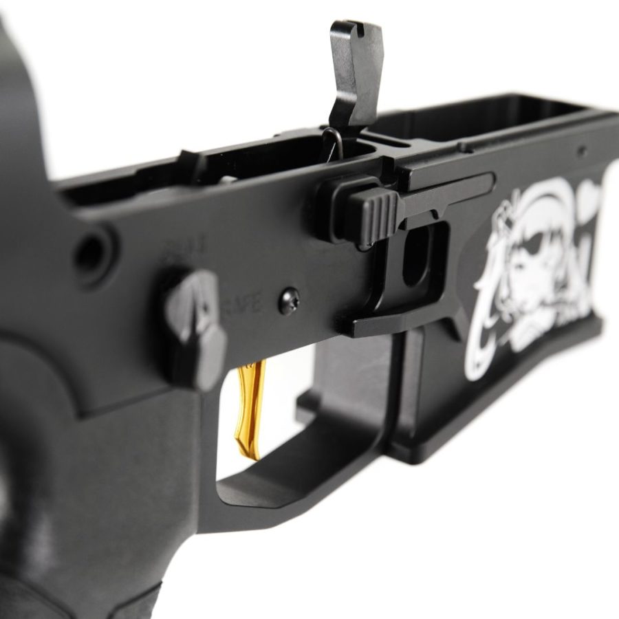 AR Gold 556 AR-15 Trigger Flat (Fixed Weight Trigger) – KTactical ...