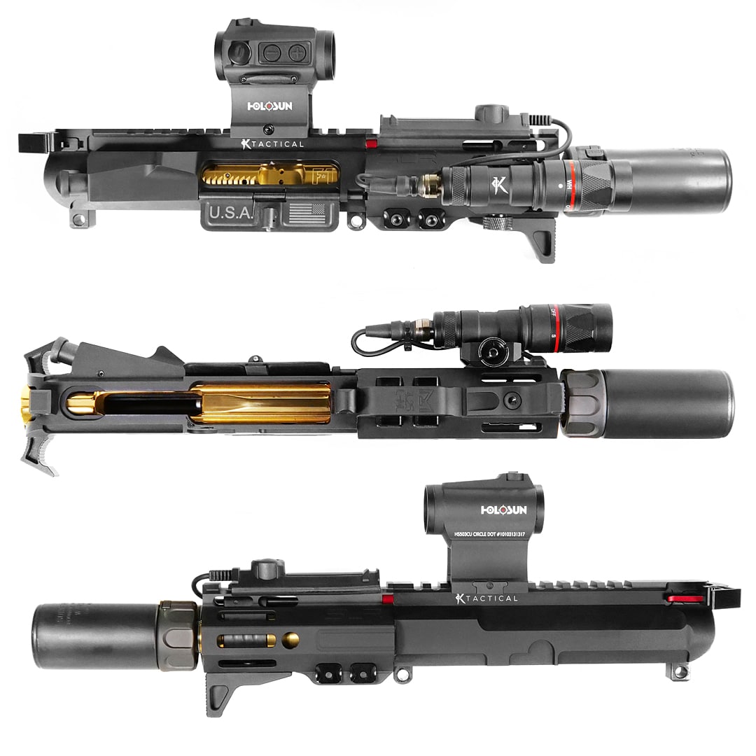 YANDERE PINK 5″ 556 AR Pistol Complete Upper – KTactical | Premium ...