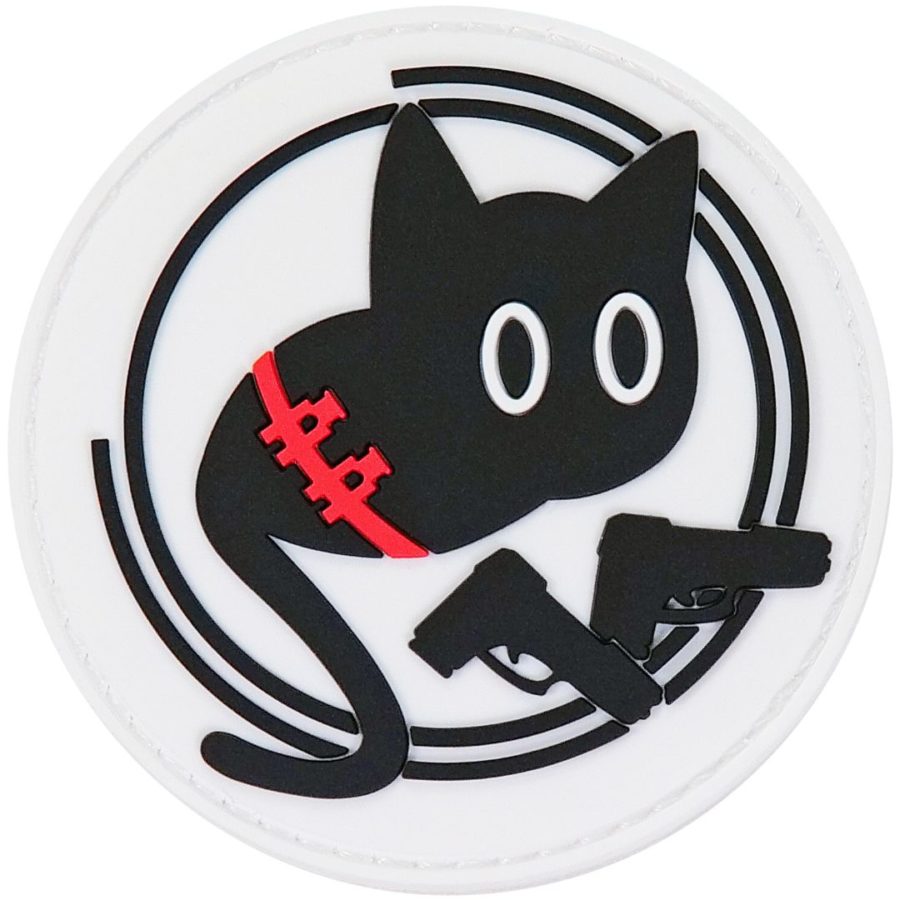 Neko Assault Holographic Tactical Anime Cat Girl Squad Emblem Kawaii ...