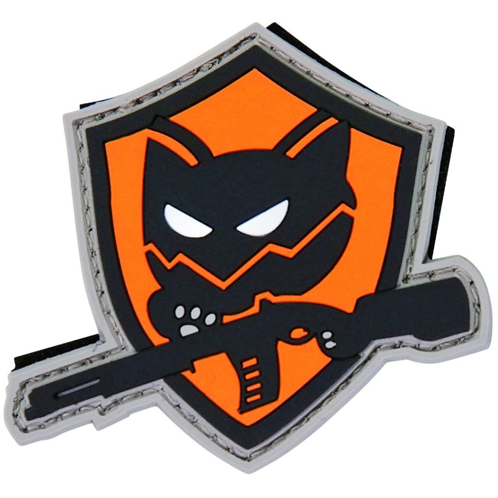 Neko Assault Holographic Tactical Anime Cat Girl Squad Emblem Kawaii ...