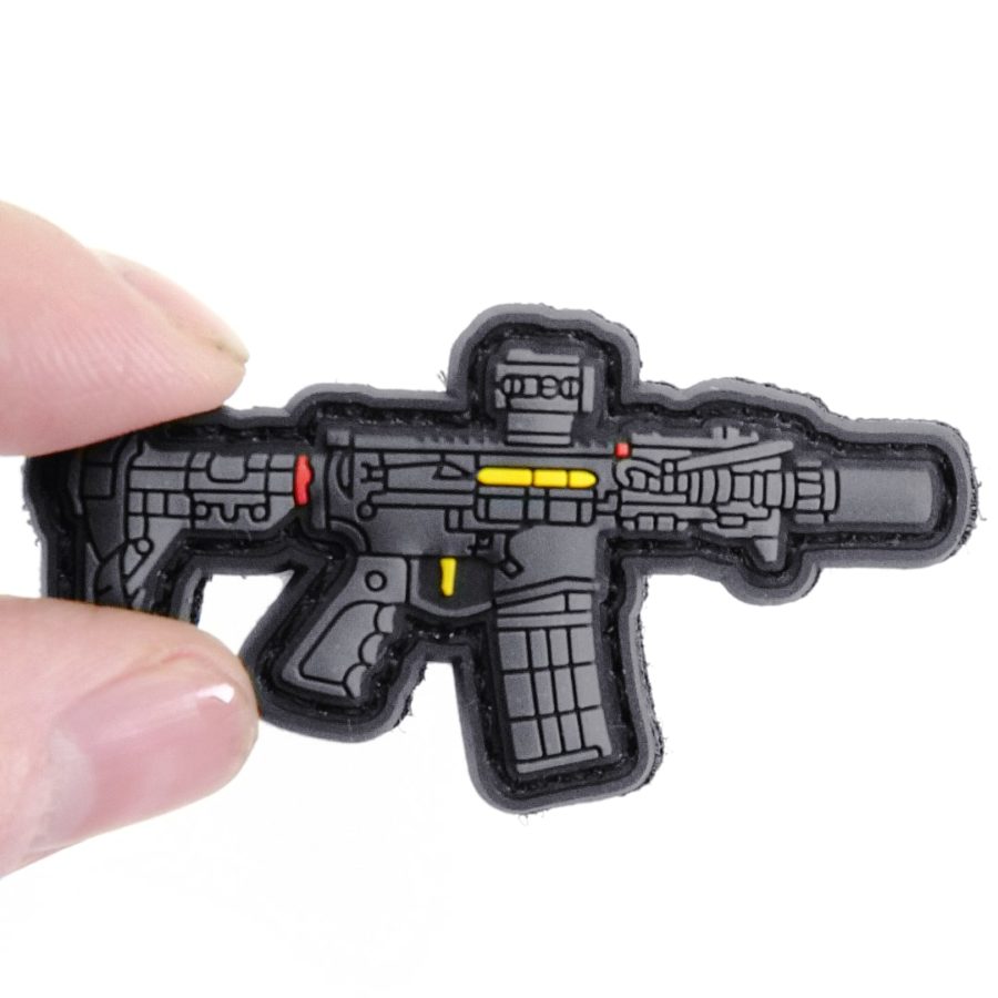 556 5″ Pistol Tiny PVC Patch Ktactical Cute Mini Gun Tactical ...