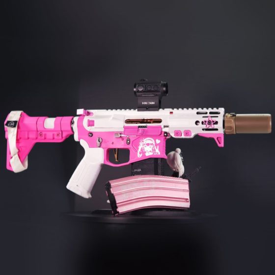 YANDERE PINK 5″ 556 AR Pistol Complete Upper – KTactical | Premium ...