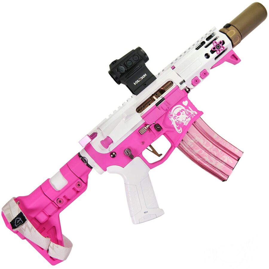 YANDERE PINK 5″ 556 AR Pistol Complete Upper – KTactical | Premium ...