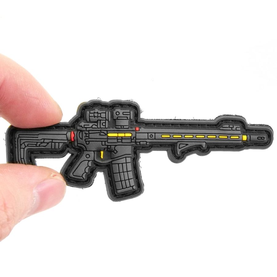 556 Rifle Tiny PVC Patch Ktactical Cute Mini Gun Tactical – KTactical ...