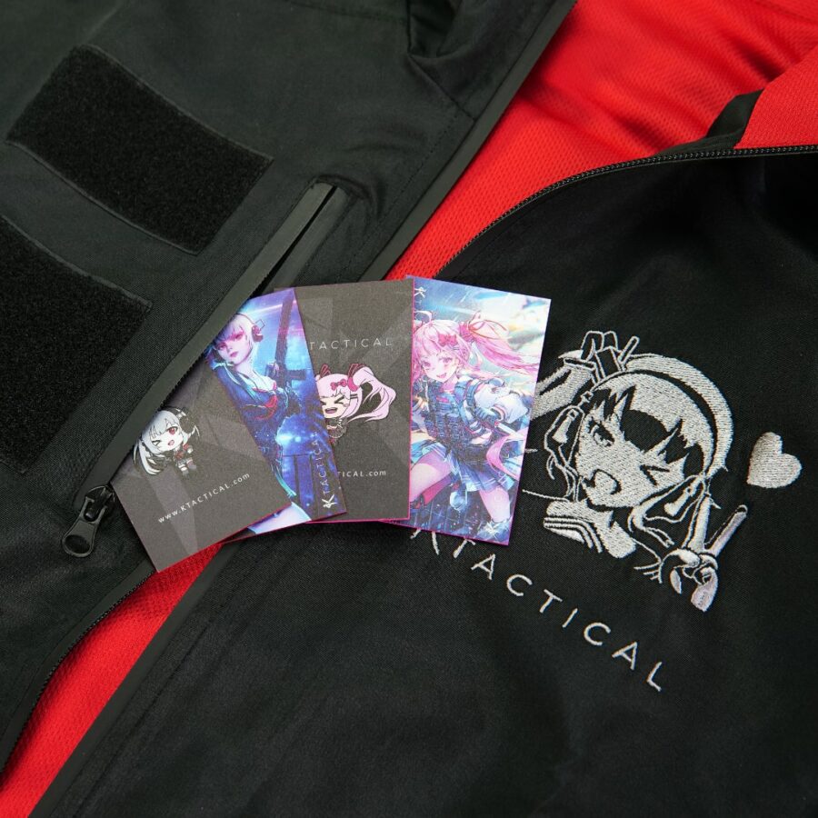 Shooting Jacket Tactical Sports Breathable Cool Black with Red Inside ...