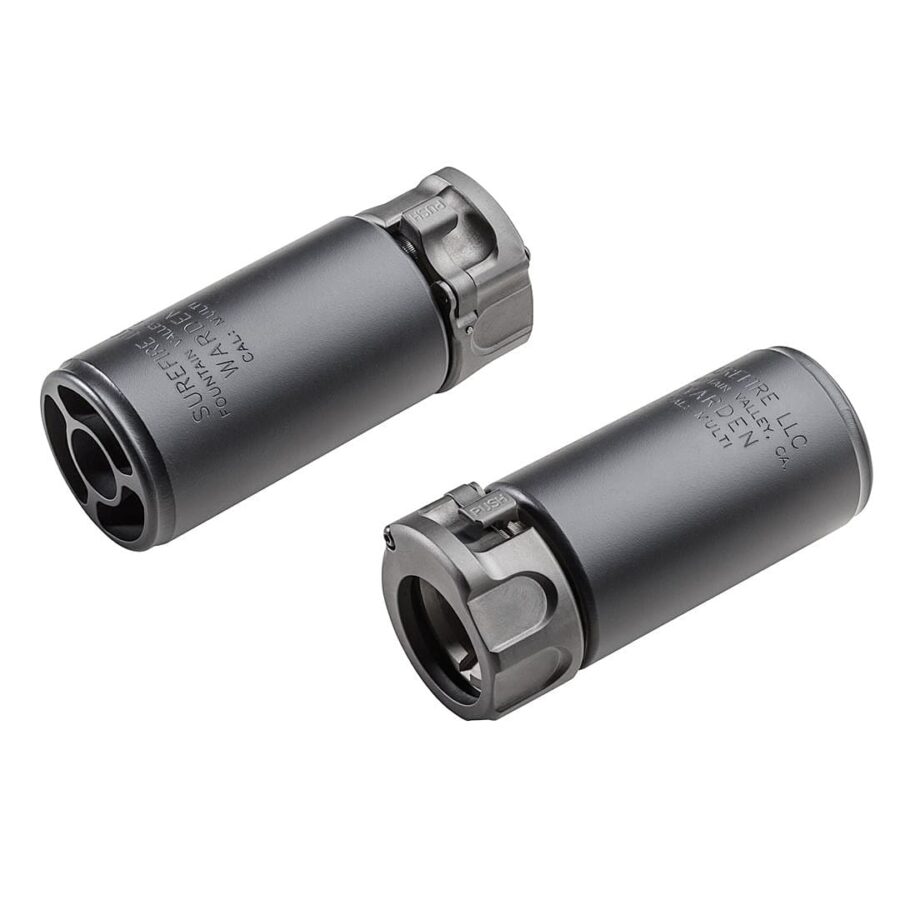 SureFire WARDEN Blast Deflector Multi-Cal Blast Diffuser (Black ...