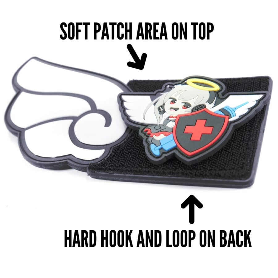 Bat / Angel Wing Kawaii Anime Patch Set (Left + Right) – KTactical ...