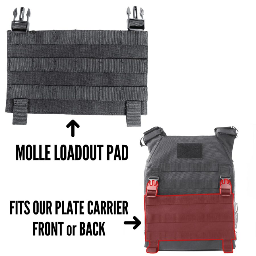 Molle Loadout Pad for KTactical Plate Carrier – KTactical | Premium ...