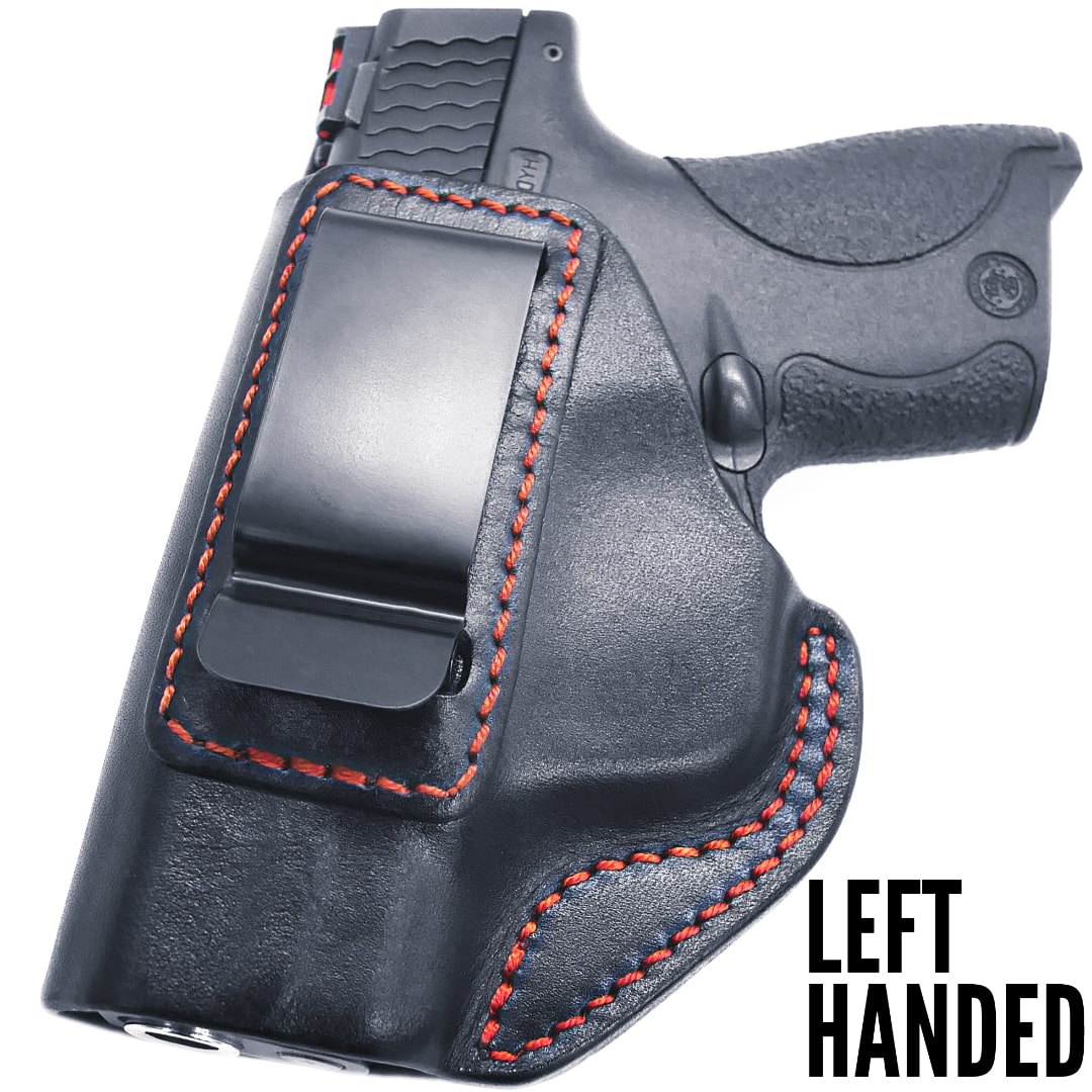 For M&P Shield 9mm .40 Cal IWB Smith and Wesson Concealed Carry Leather ...