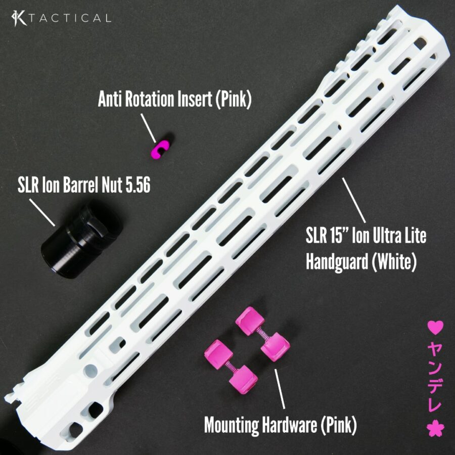 YANDERE PINK 5″ 556 AR Pistol Complete Upper – KTactical | Premium ...