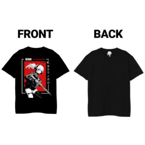 KChan T-Shirt Red Black Tactical Waifu Rifle – KTactical | Premium ...