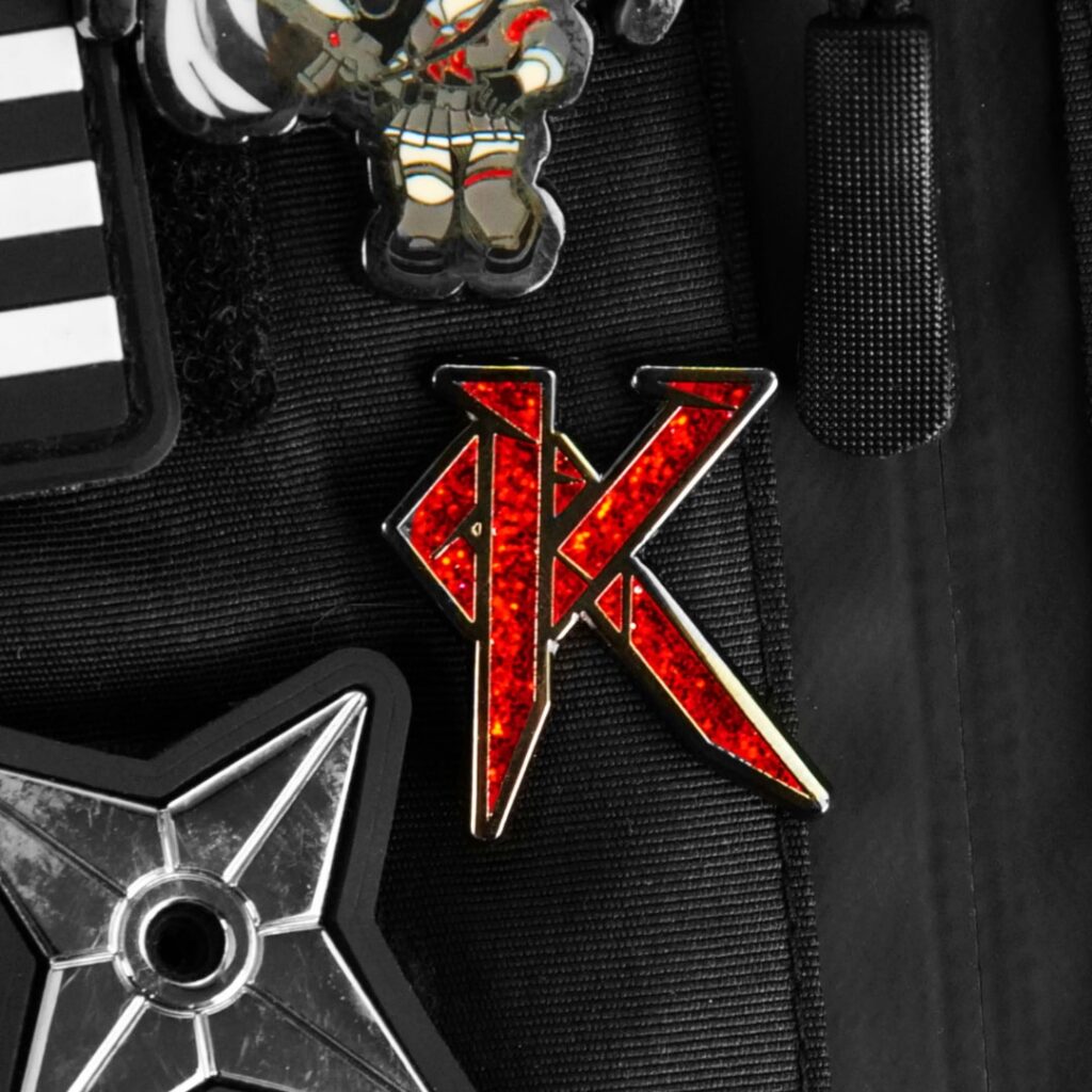 Shiny Red “K” Pin EVENT EXCLUSIVE – KTactical | Premium Tactical Gear ...