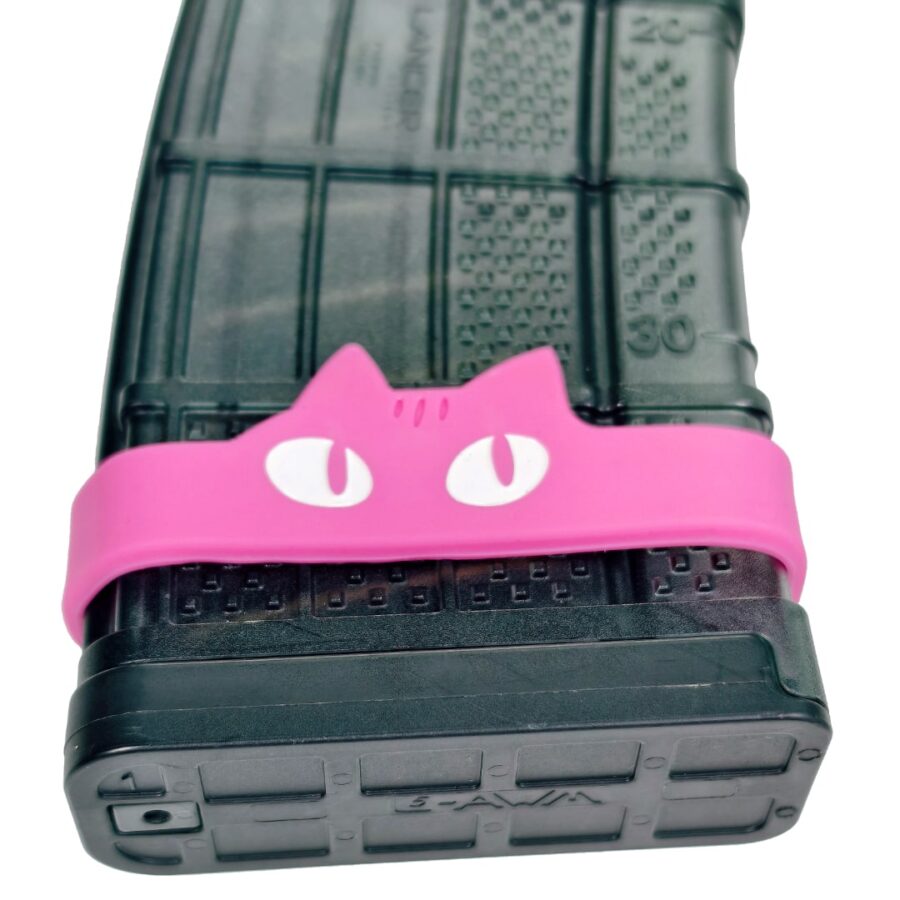 Mag Neko Kawaii Cat Elastic Band (PINK) – KTactical | Premium Tactical ...