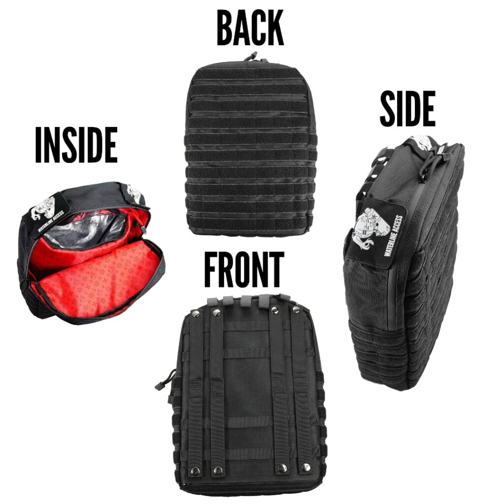 Hydration Backpack Attachment Molle Mounted for Plate Carriers, Thermal ...